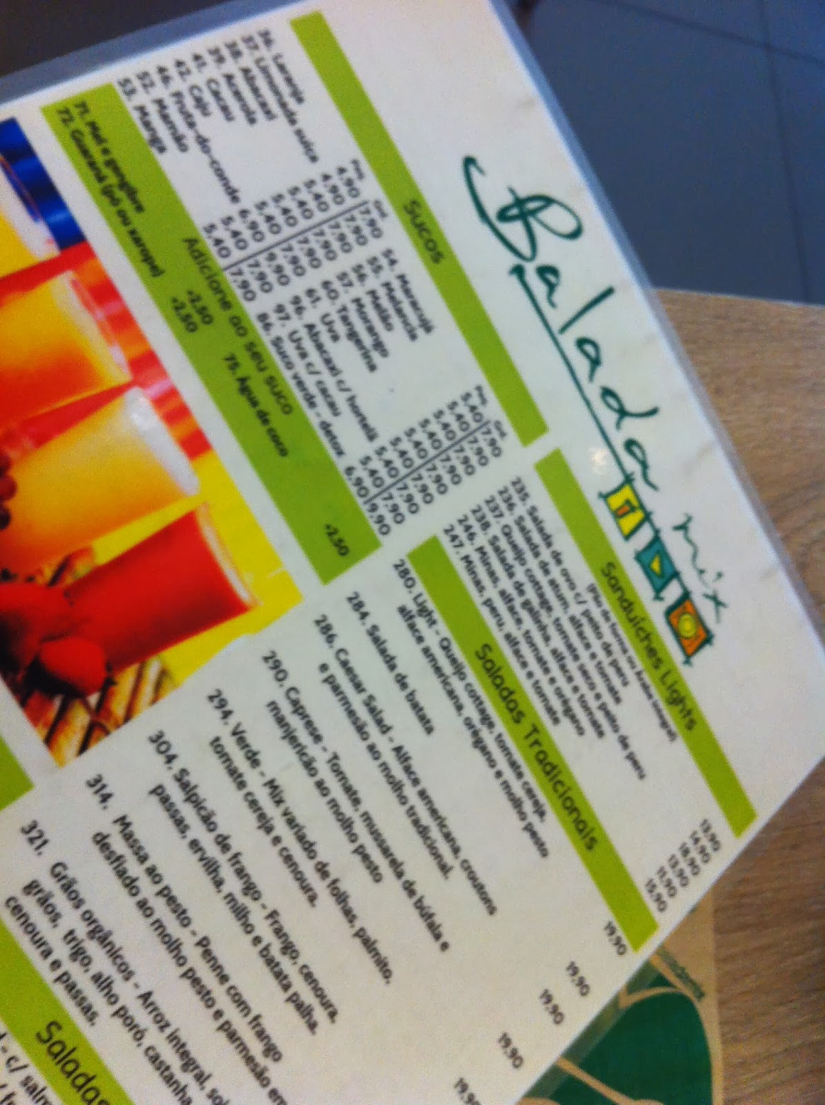 Menu Floripa: Balada Mix